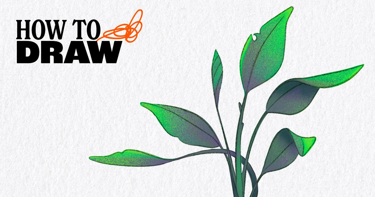 How to Color Plants: Free PDF Guide for Digital Artists | Domestika