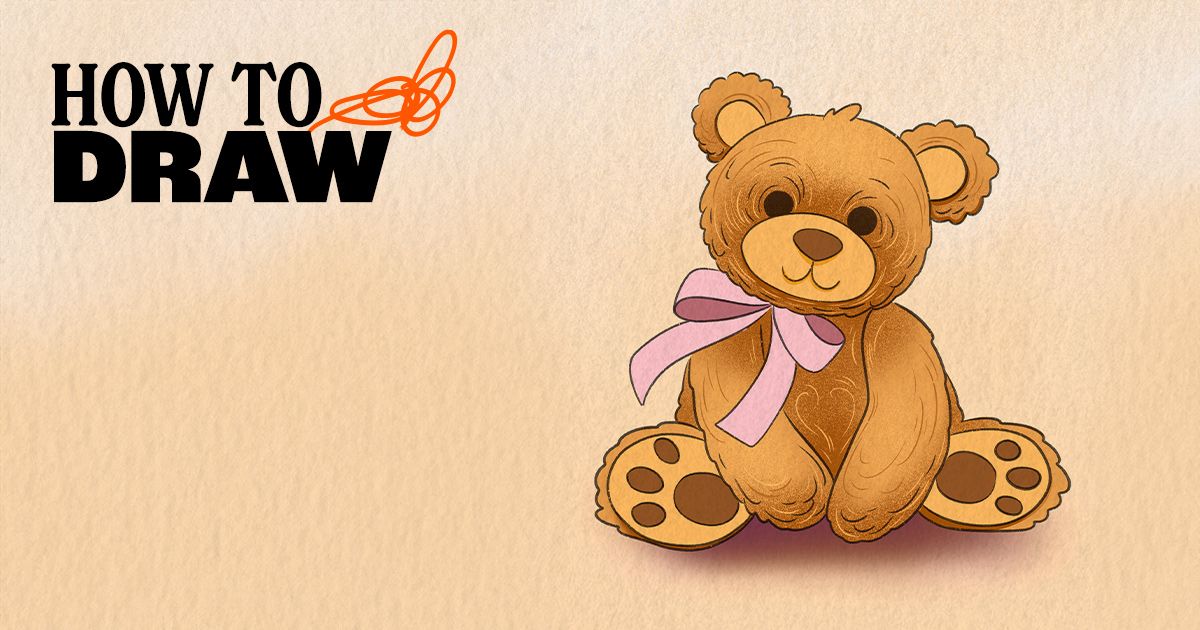 Teddy Bears Easy Drawings