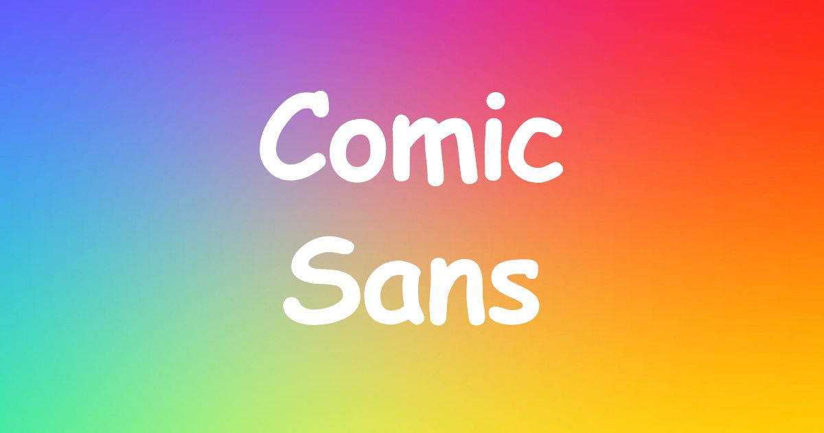Comic Sans: The Font Everyone Loves to Debate | Domestika