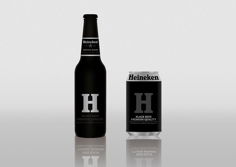 Heineken Negra | Domestika