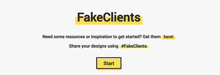 Fake clients: un generador de briefings para logotipos | Domestika