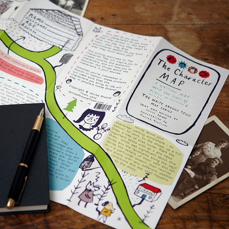 Writing Maps I Created to Inspire Writers | Domestika