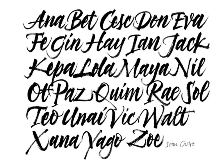 5 conceptos básicos de caligrafía | Domestika
