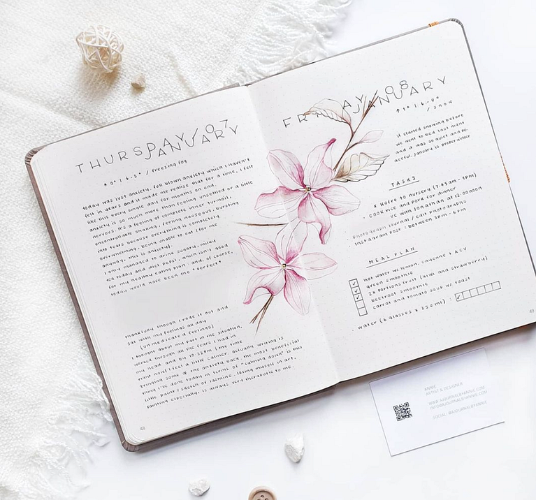 10 cuentas de bullet journal en Instagram para inspirarte | Domestika