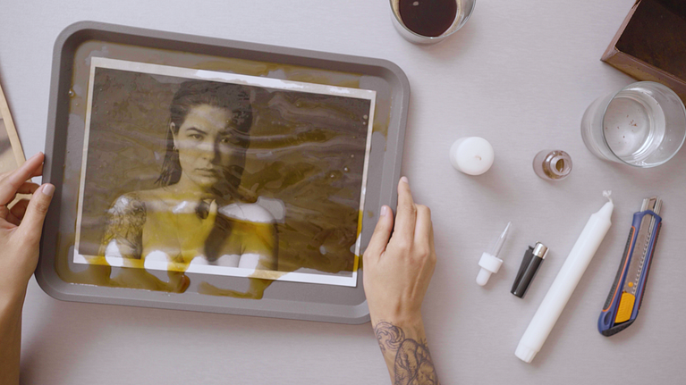 Photography Tutorial: Analog Photo Intervention Techniques | Domestika
