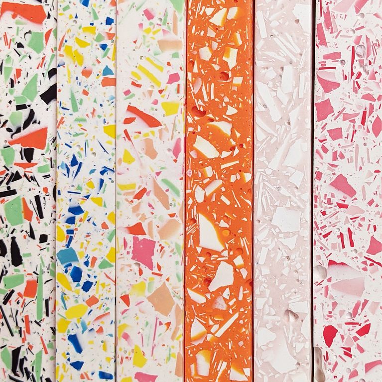 Unique and Colourful Terrazzo Patterns | Domestika