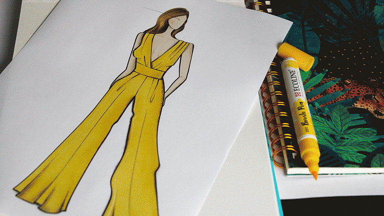 PDF gratis: modelos y bocetos para usar en ilustración de moda | Domestika