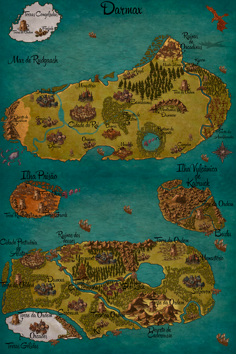 Mapas de RPG | Domestika