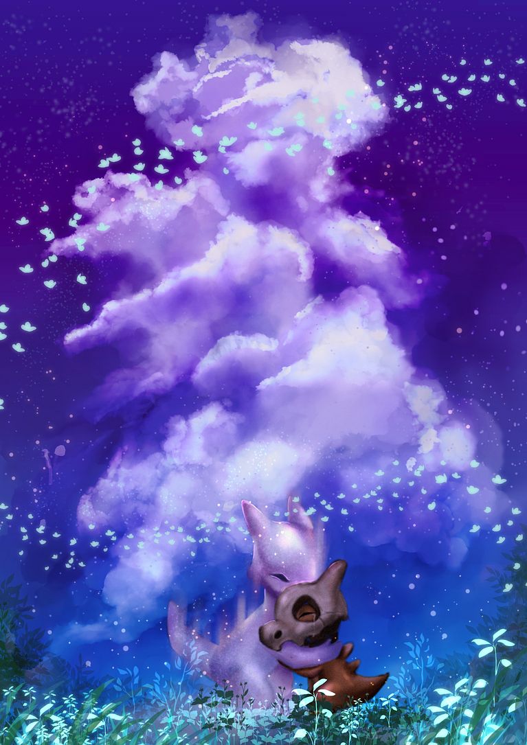 Cubone Mother Fan Art | Domestika