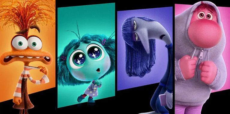 What Colors Mean, With the Characters From the Film Inside Out 2 ...