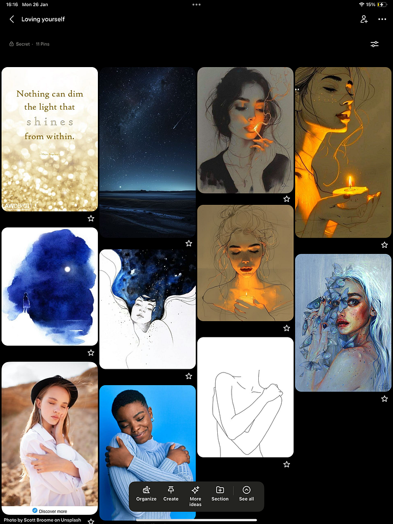 Be Your Own Light - Self Love | Domestika