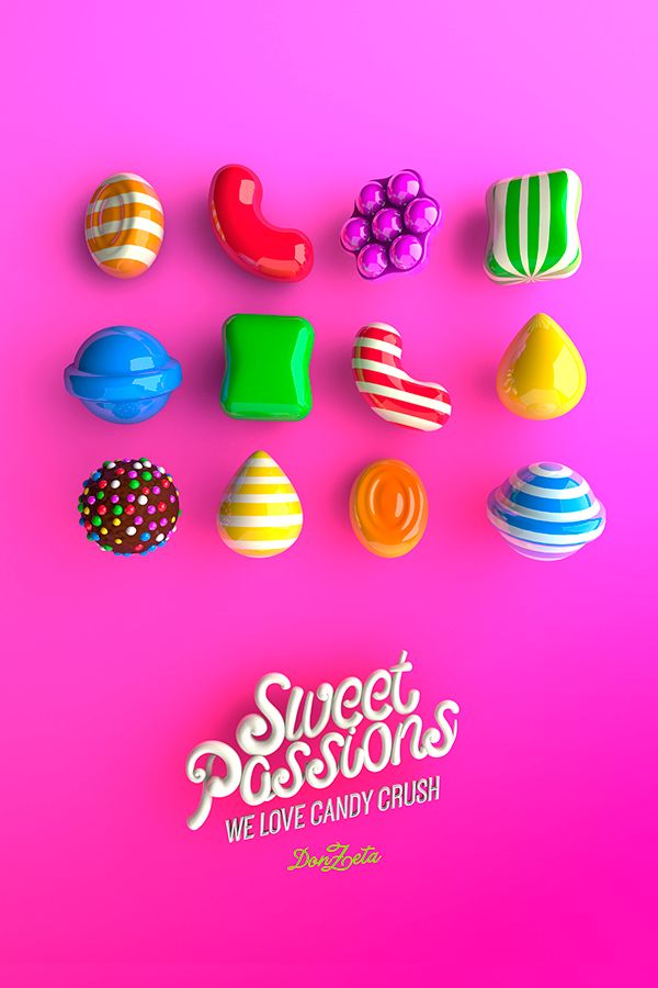 WE LOVE CANDY CRUSH | Domestika