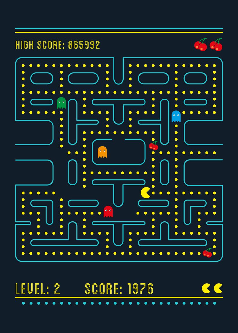 Space Invaders - Pacman | Domestika