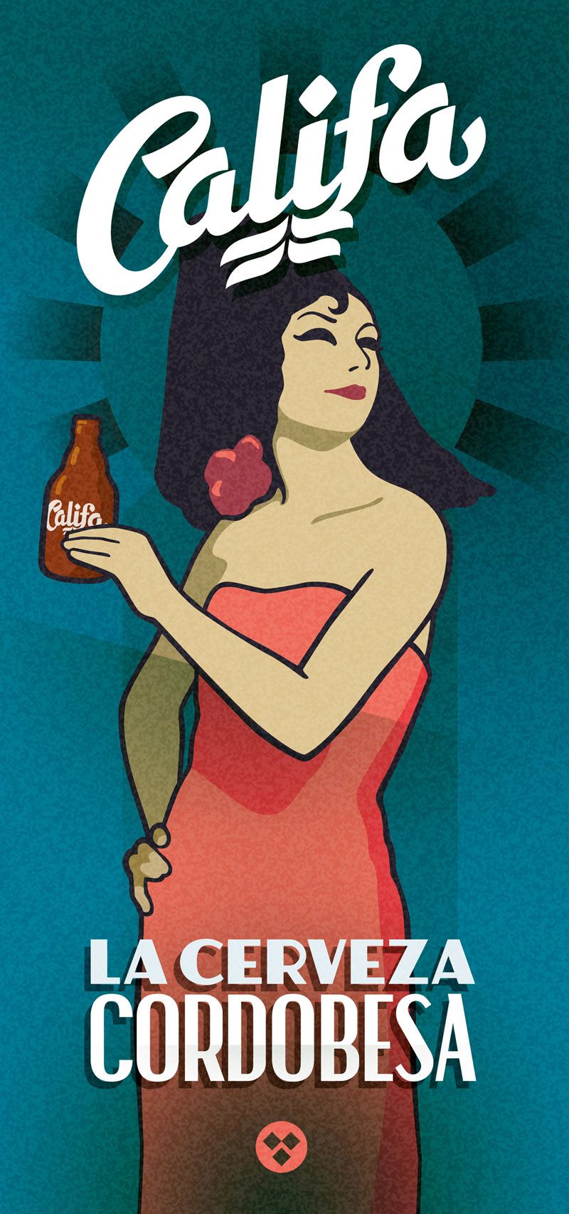 Cervezas Califa. Lettering y Rótulos | Domestika