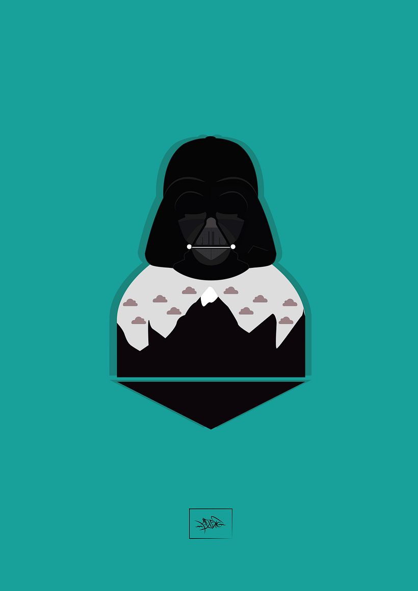 Star Wars Flat Design | Domestika
