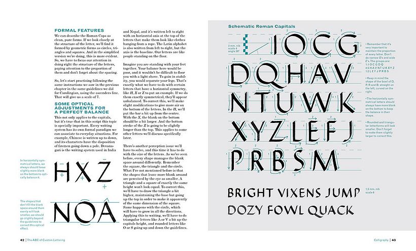 Iván Castro presenta "The ABC of Custom Lettering" | Domestika