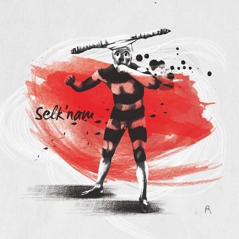 Selk'nam. Encargo Editorial | Domestika