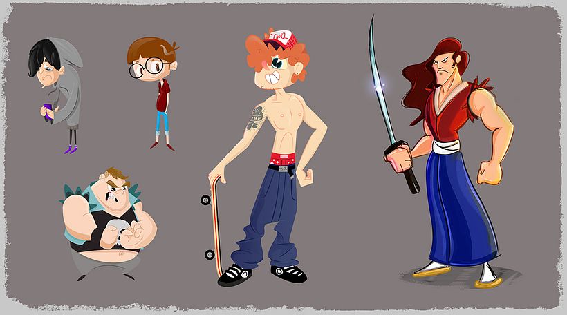 Character Design & Visual Development Portfolio 2016 | Domestika