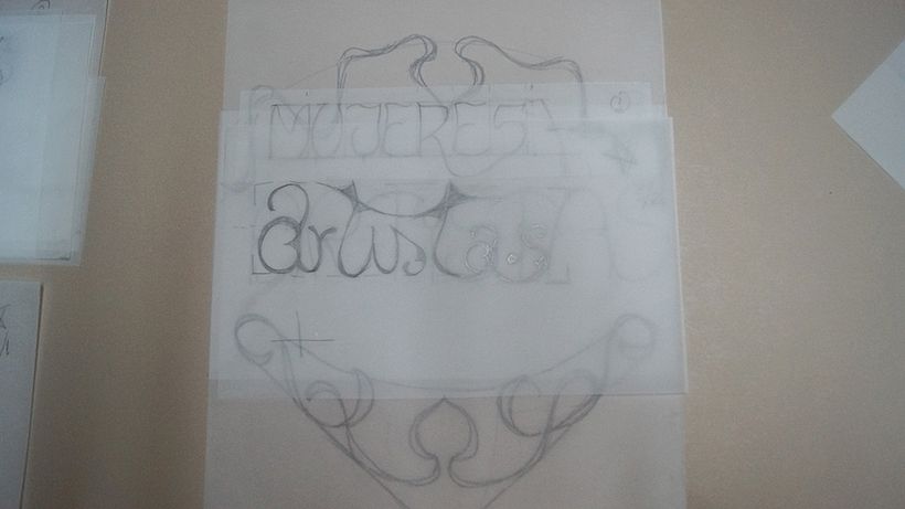 Mi Proyecto del curso 'Lettering': Mujeres Artistas | Domestika