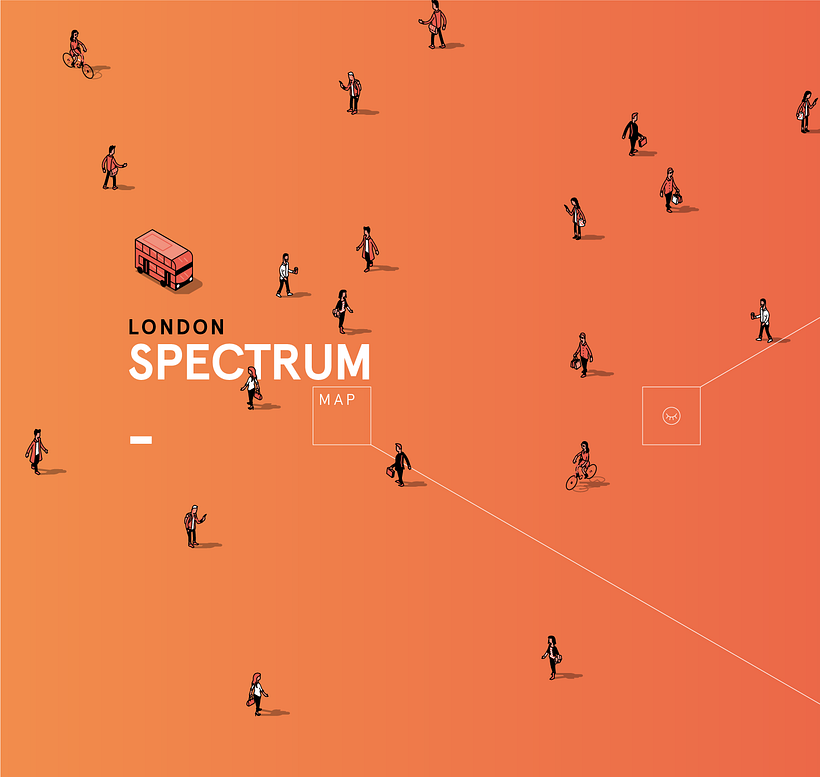 London Spectrum Map | Domestika