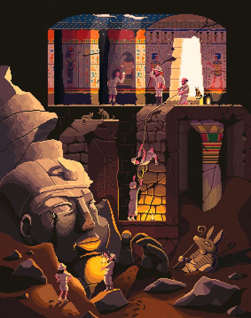 10 artistas del pixel art que nos devuelven a los 80 | Domestika