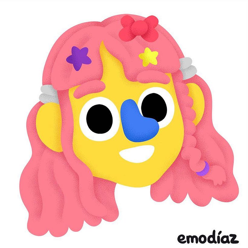 Un retrato al día, por Emo Díaz | Domestika