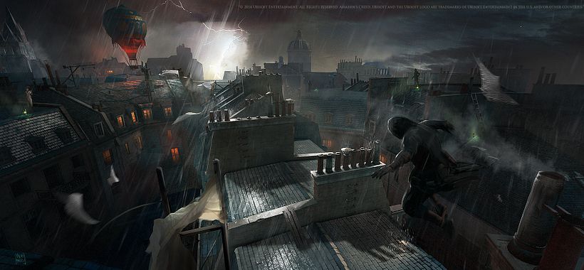 Assassin´s Creed : Unity Concept Art | Domestika