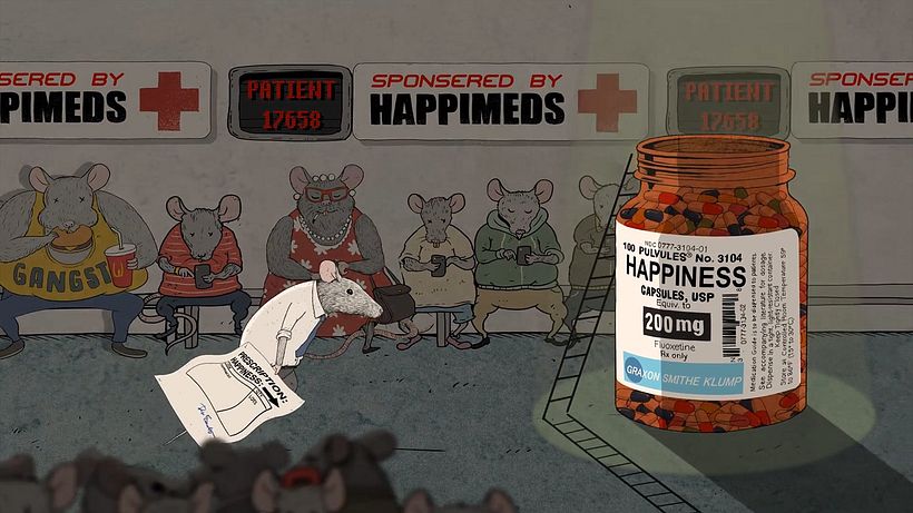 Happiness: la animación como crítica social | Domestika