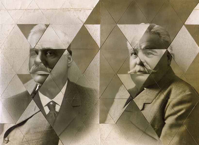 El arte del collage geométrico sin anestesia | Domestika