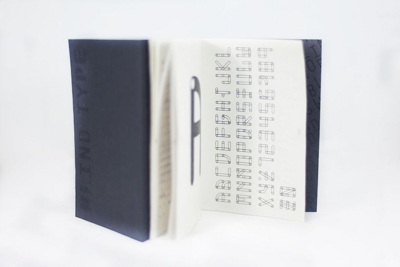 Blind words, la tipografía inclusiva para videntes e invidentes | Domestika