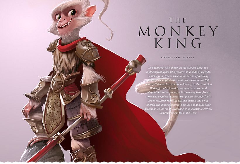 Monkey King Character design | Domestika