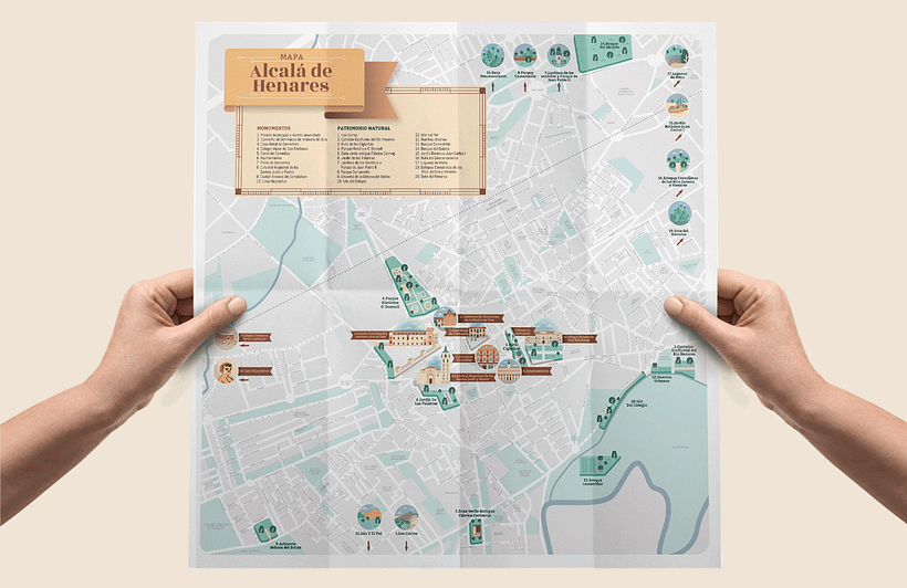 Mapas Ciudades Patrimonio de la Humanidad | Domestika
