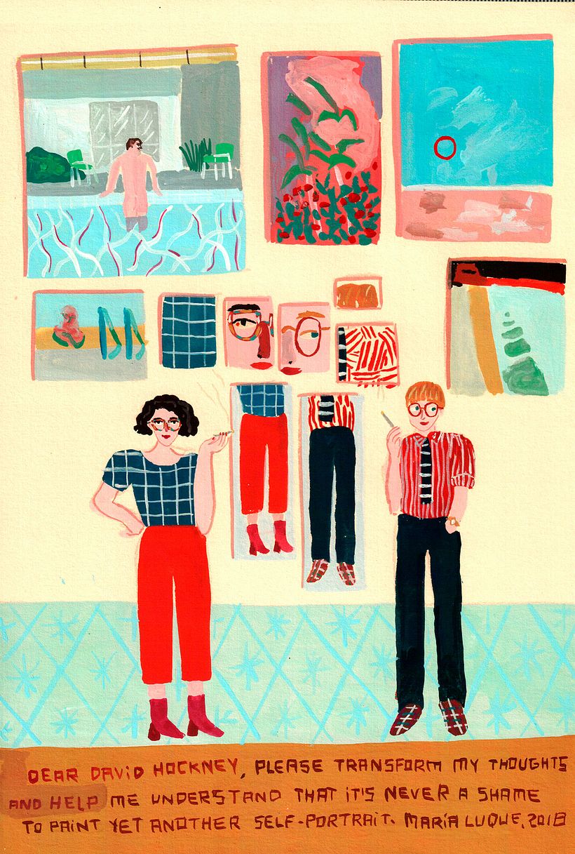 El arte que inspira a María Luque | Domestika