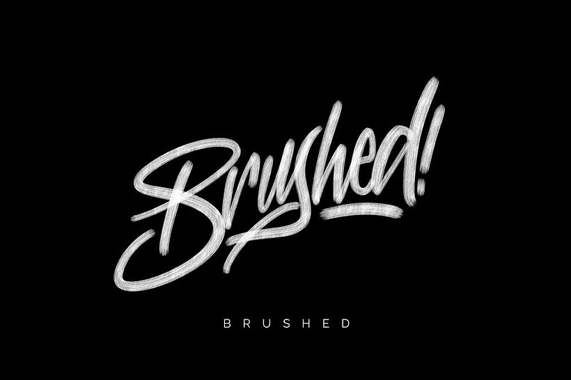 Las texturas y pinceles para lettering de Daniel Hosoya | Domestika