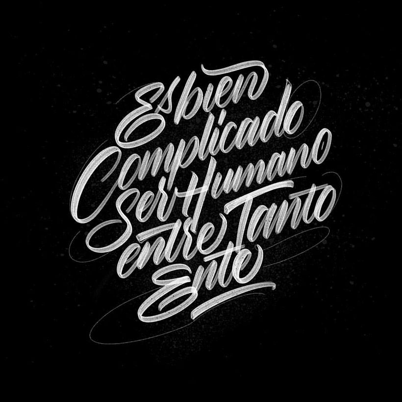Las texturas y pinceles para lettering de Daniel Hosoya | Domestika