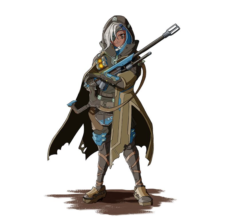 Ana Overwatch fanart | Domestika