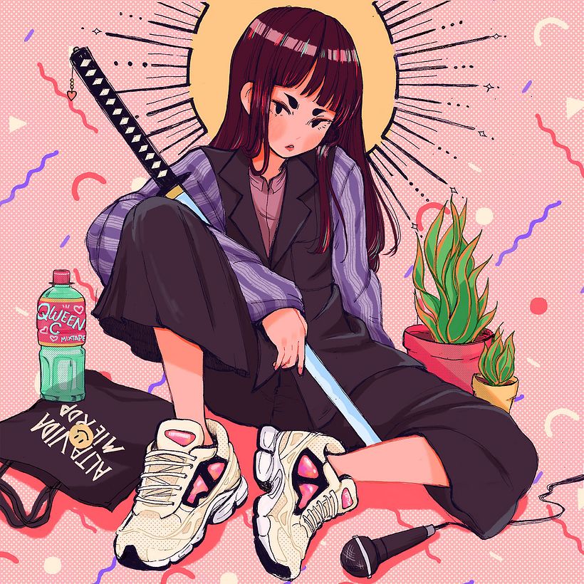 Crisalys, la ilustradora que se inspira en los sneakers y los 90 ...