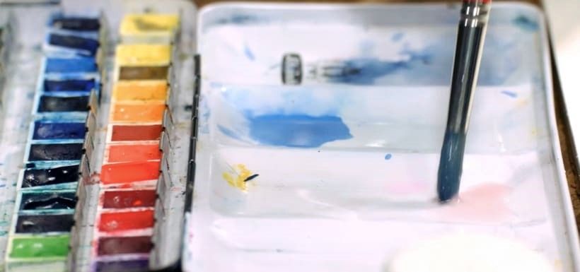 How to Create Transparencies with Watercolors | Domestika