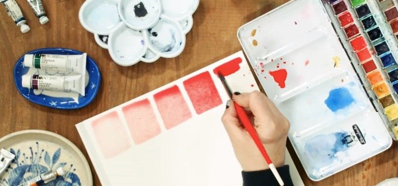 How to Create Transparencies with Watercolors | Domestika