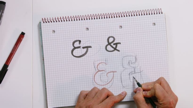 Calligraphy Tutorial: How to Draw an Ampersand in Just 4 min | Domestika