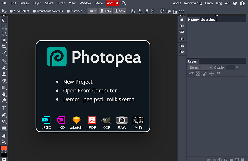 Tips para comenzar a usar Photopea | Domestika