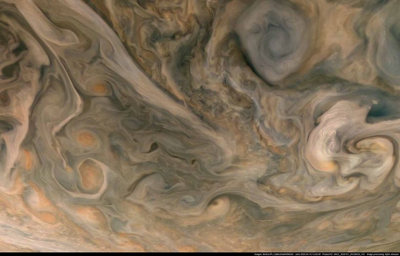 Jupiter: Textures and Colors Out of This World | Domestika