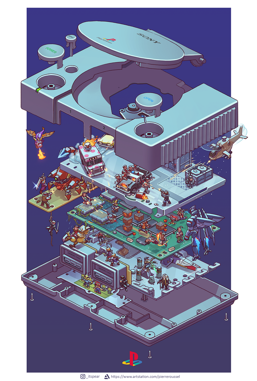 What Is Exploded View Drawing? | Domestika