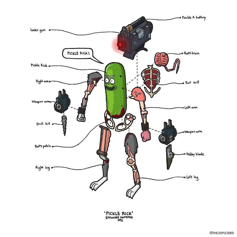 What Is Exploded View Drawing? | Domestika
