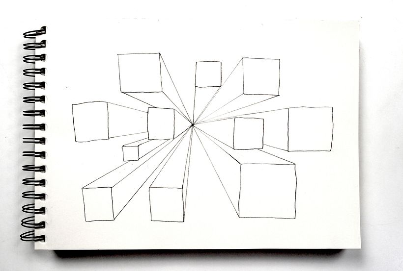 Simple Exercises for Drawing Perspective | Domestika