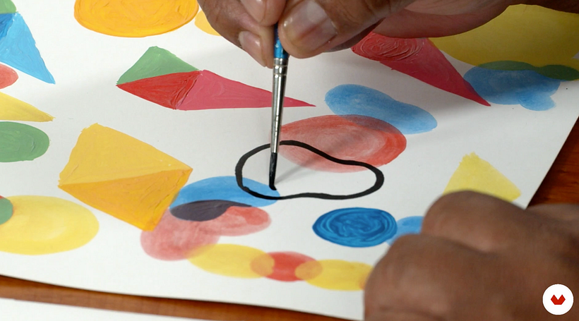 Practical Exercise: Freehand Negative Drawing | Domestika