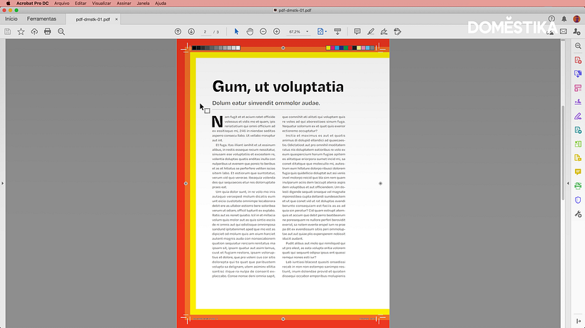 Tutorial InDesign: cómo crear un PDF para imprimir | Domestika