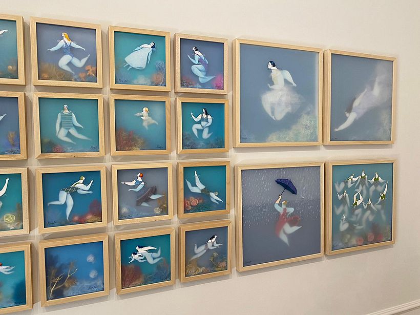 "Mar Interior". Solo Exhibition | Domestika