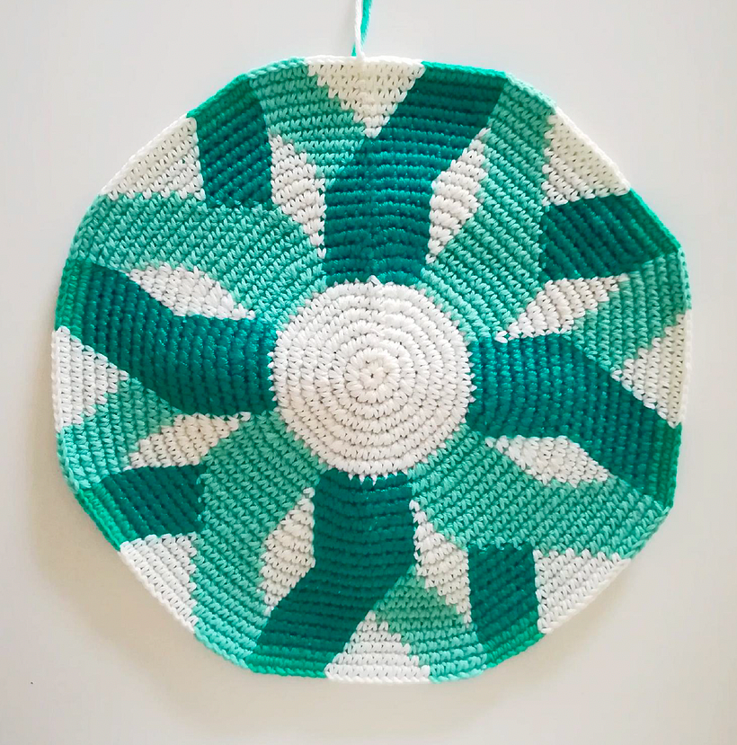 Descarga gratis una guía de tapestry circular con patrones | Domestika