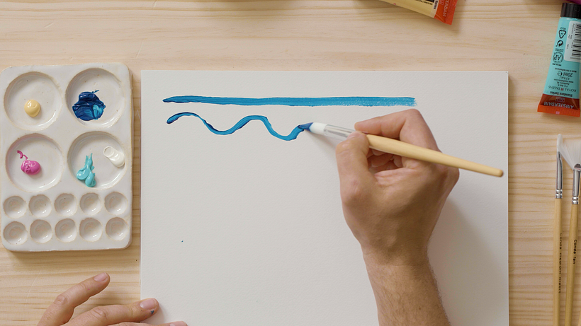 Painting Tutorial: A Basic Guide to Acrylics for Beginners | Domestika